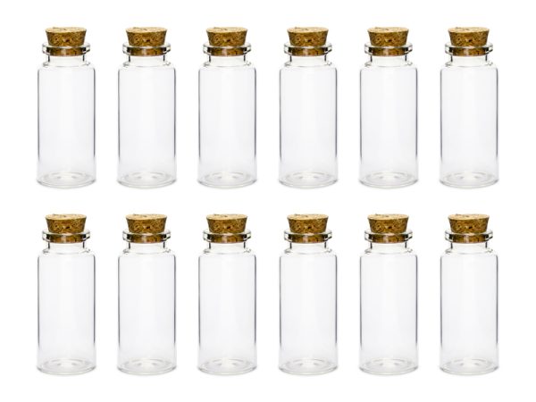 Botecitos de cristal pack de 12 und• Mi Fiesta de Papel